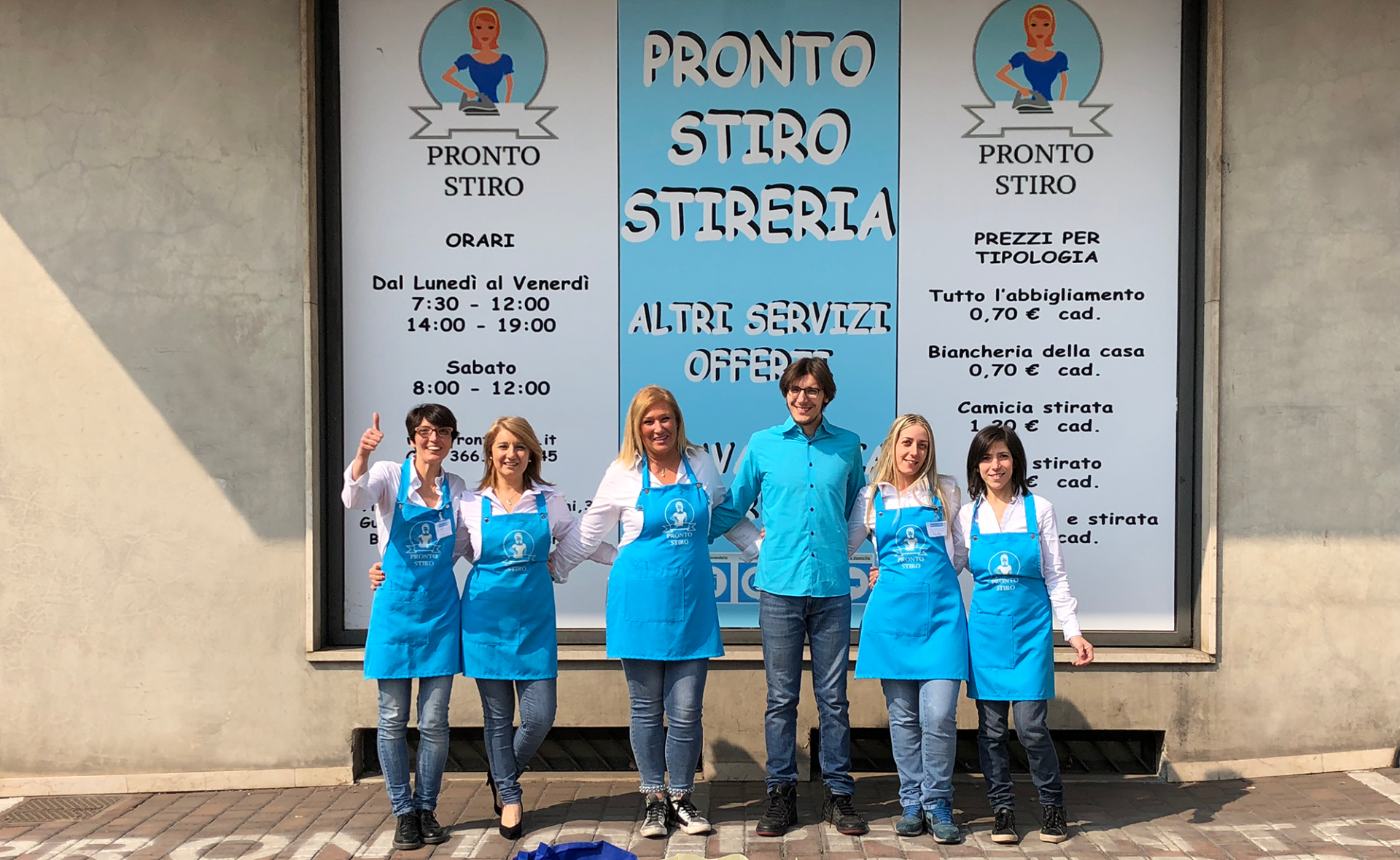 Chi siamo | PRONTO STIRO - Servizi di lavanderia, stireria, sartoria